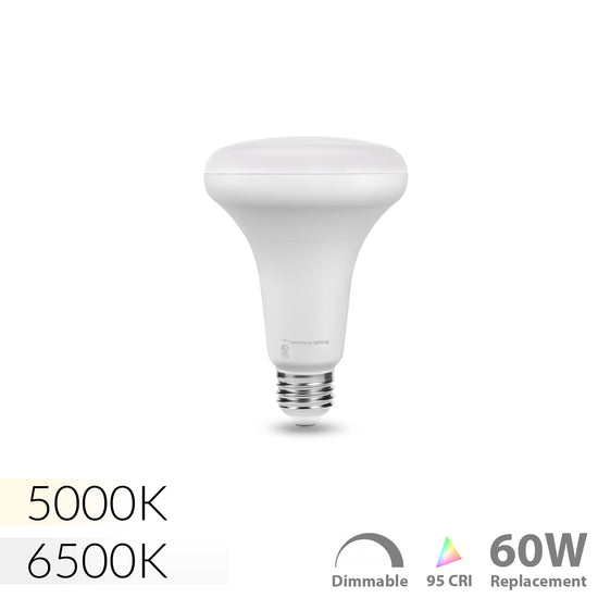 NorthLux™ 95 CRI BR30 LED Bulb for Artwork & Studio – Waveform Lighting