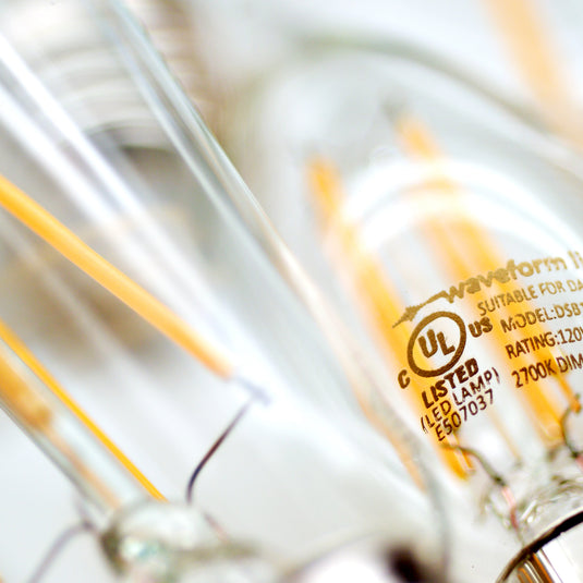 ModernVintage™ 95 CRI Candelabra LED Filament Bulb for Home & Resident ...