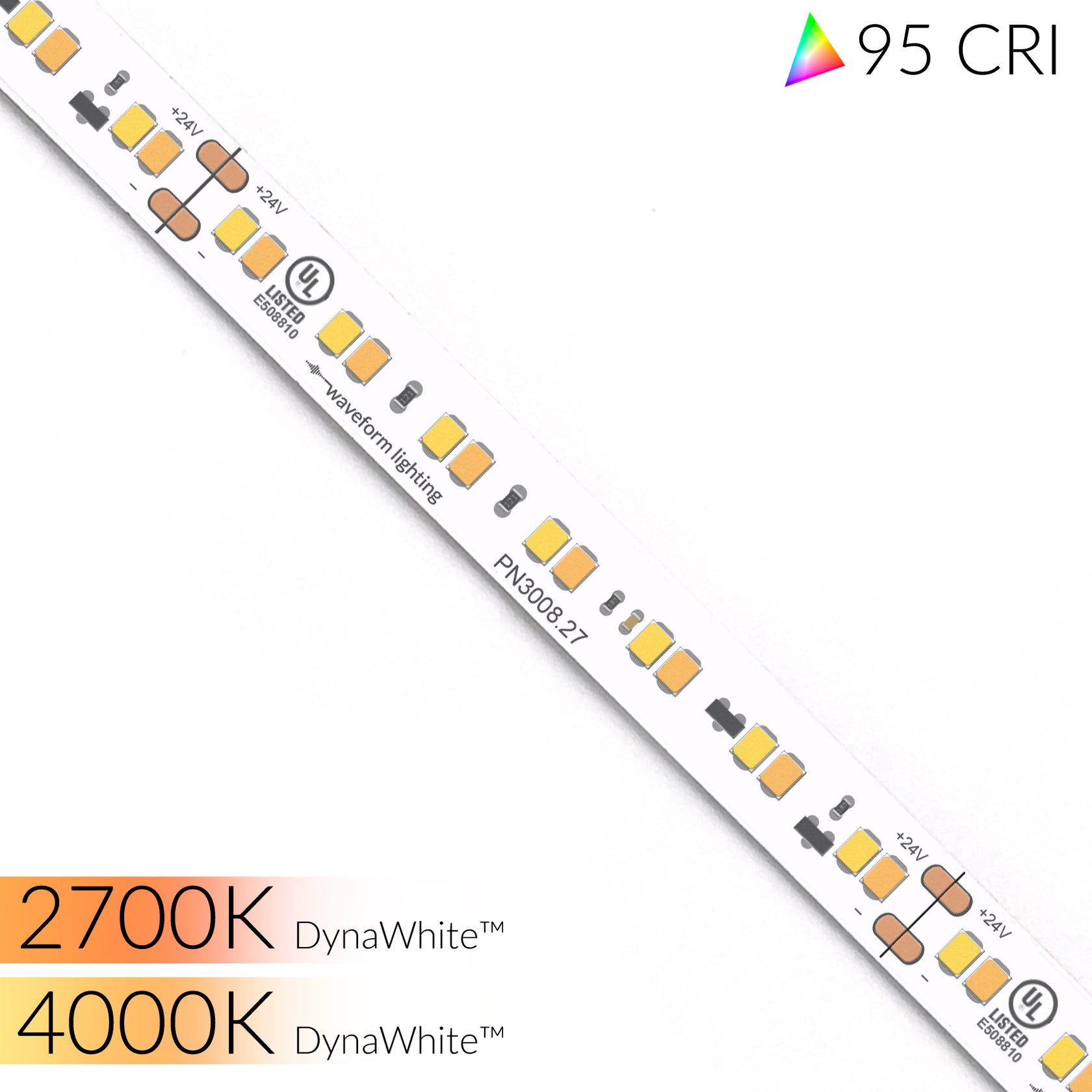 DynaWhite™ Dim-to-Warm LED Flexible Strip – Waveform Lighting