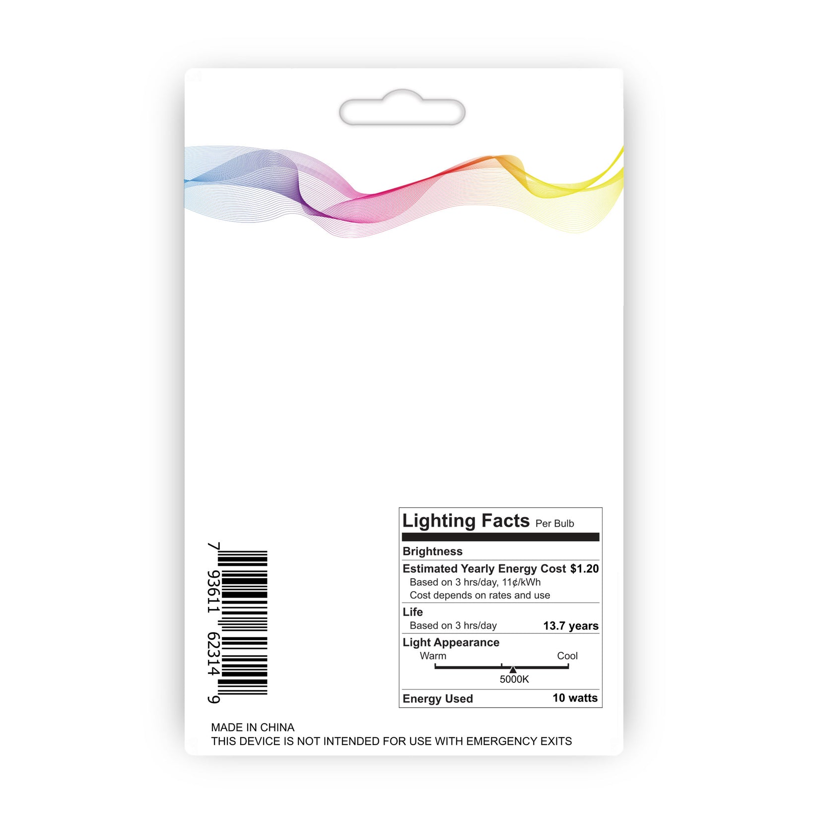 D50 5000K A19 LED Bulb for Color Matching (ISO3664:2000) – Waveform ...