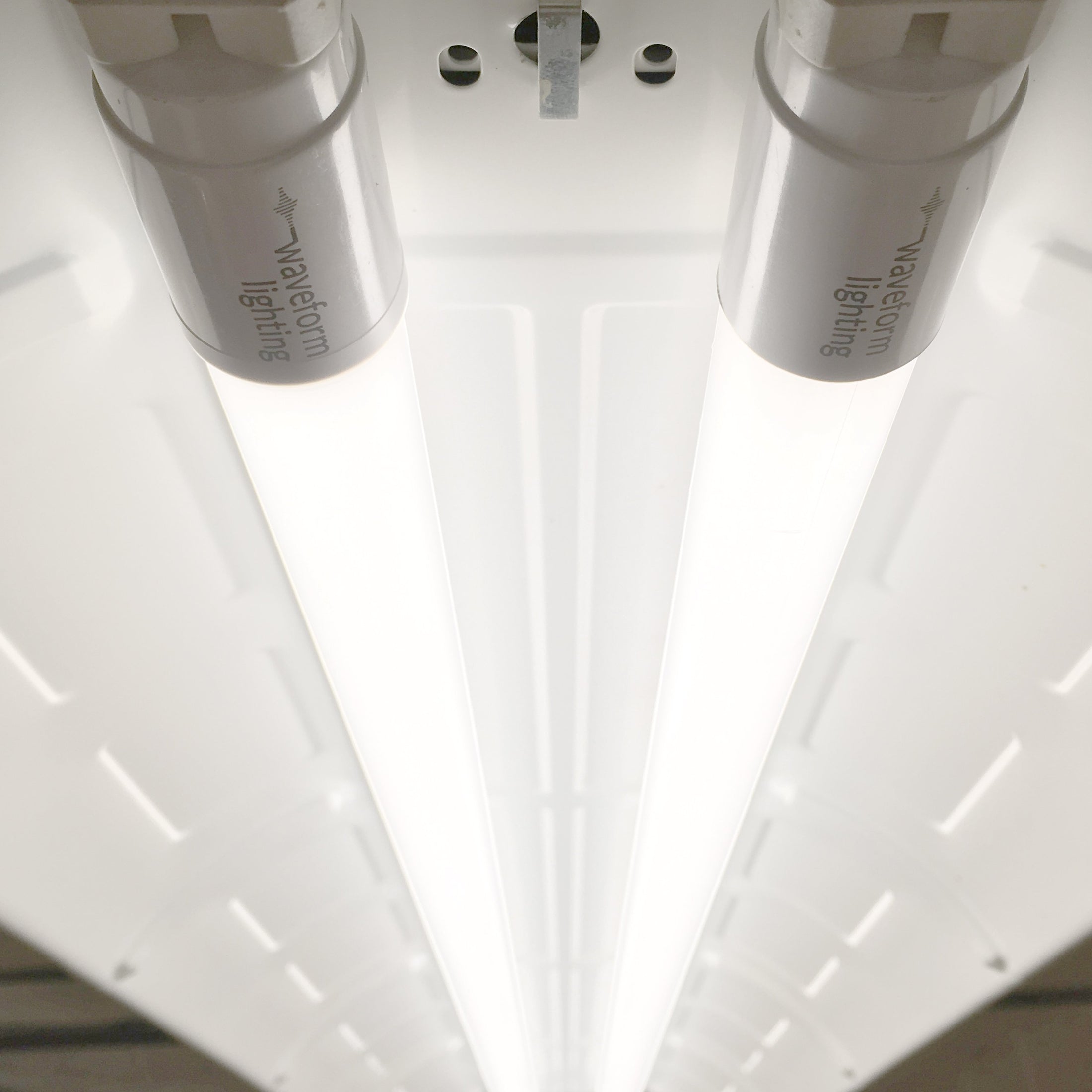 LED-Ready T8 Tube Light Fixture - Strip Fixture with Reflector ...