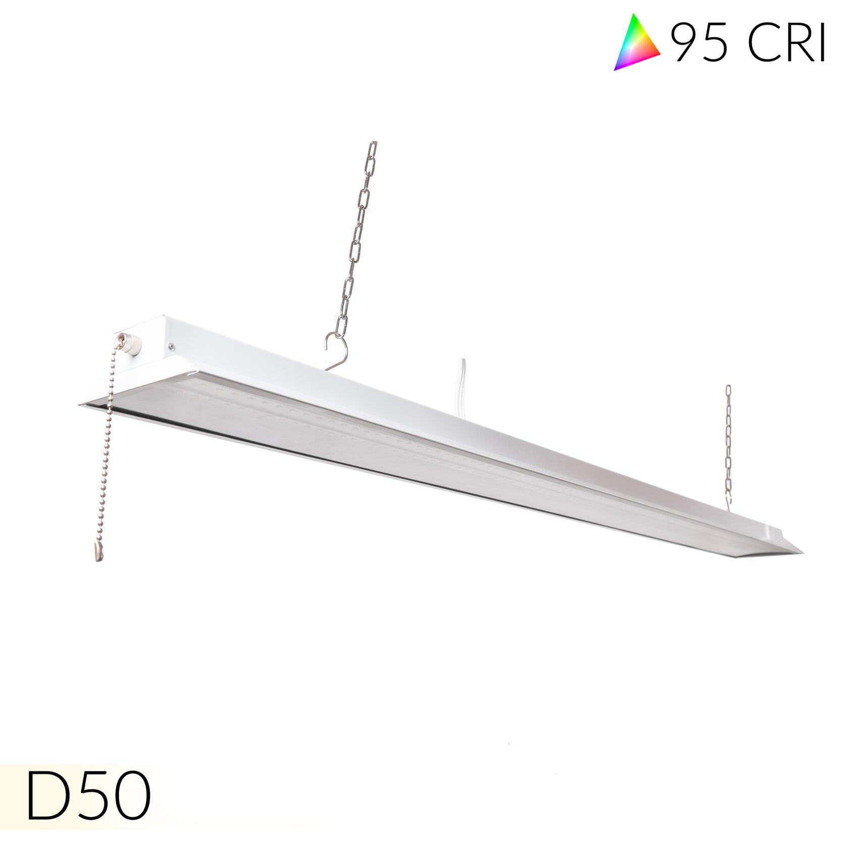 D50 Lighting™ 5000K LED Shop Light Fixture for Color Matching (ISO3664 ...
