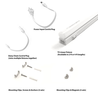 D50 Lighting™ 5000K T5 LED Linear Light Fixture for Color Matching (IS ...