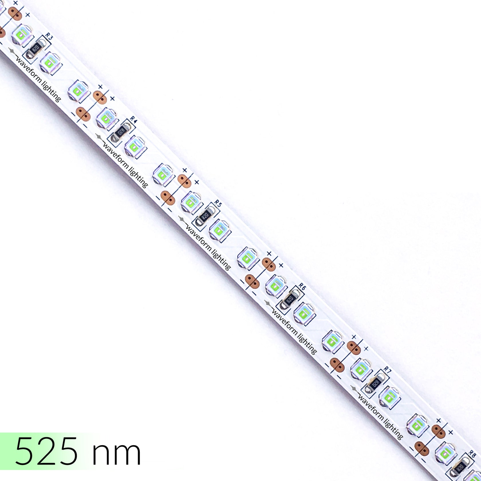 SimpleColor™ Green LED Strip Lights – Waveform Lighting